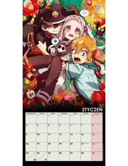Hanako - kalendarz ścienny 2023